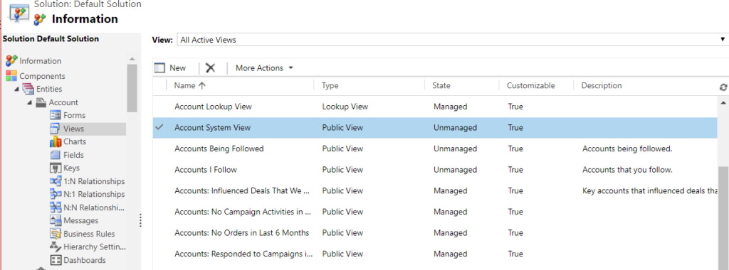 Dynamics 365 Views - Carl de Souza