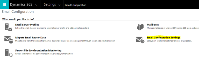 Dynamics 365 Server Side Sync Setup - Carl de Souza