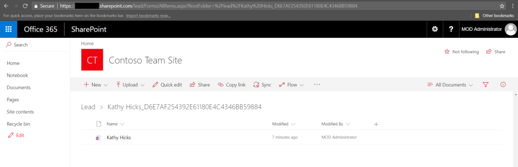 Dynamics 365 OneNote Integration - Carl de Souza