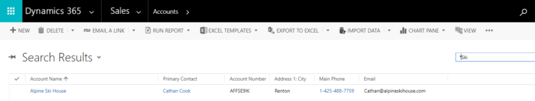 Dynamics 365 Quick Find View - Carl de Souza