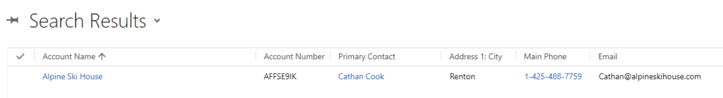 Dynamics 365 Quick Find View - Carl de Souza