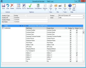 Dynamics GP SmartLists and SmartList Builder - Carl de Souza