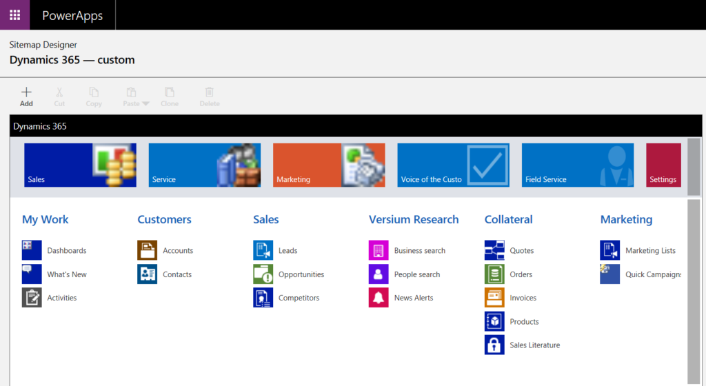 Process Center and Processes Disappear from Site Map in D365 - Carl de ...