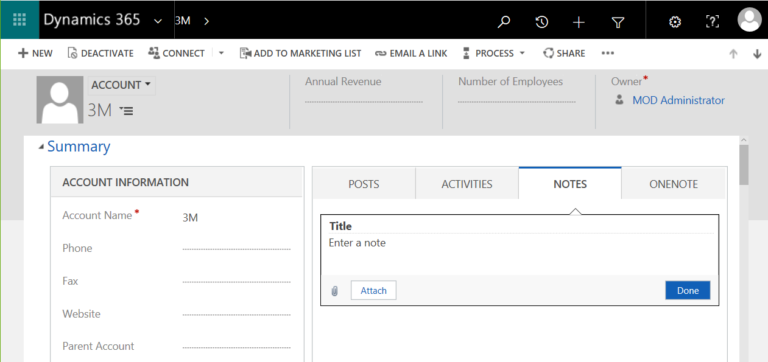 Attaching and Deleting Documents and Notes in Dynamics 365 - Carl de Souza