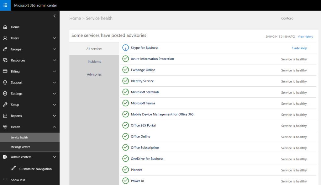 Checking the Service Health of Your Microsoft 365 Services - Carl de Souza