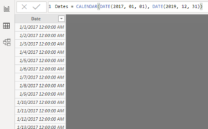 Creating a Really Simple Date Table in Power BI - Carl de Souza