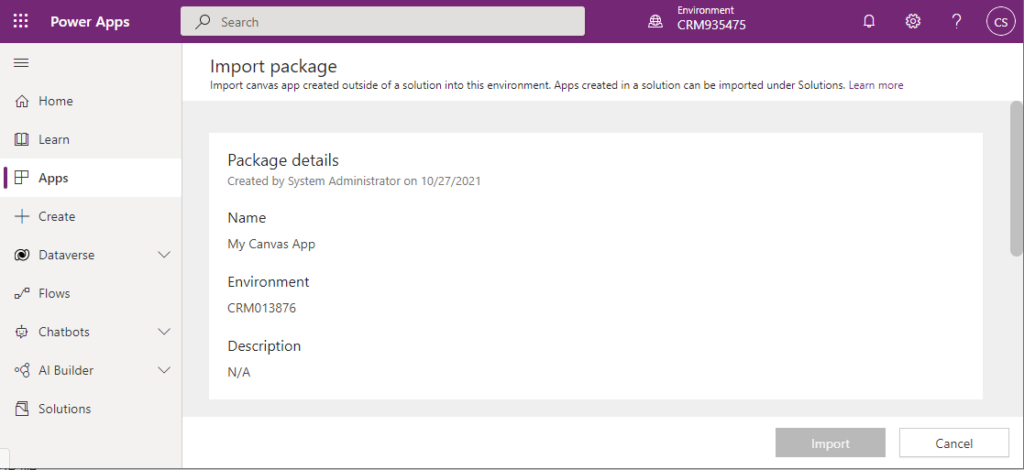 How to Export and Import Canvas Apps MSAPP and ZIP Formats - Carl de Souza