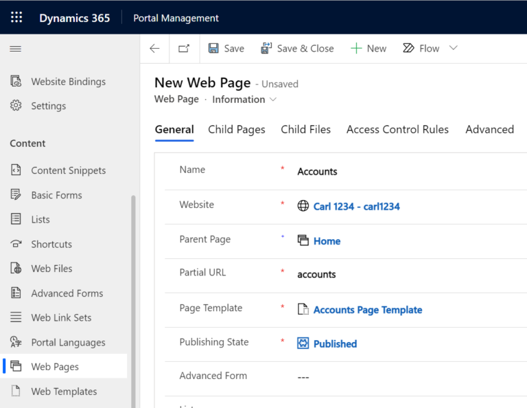 Using FetchXML in a Power Apps Portal Web Page Template - Carl de Souza