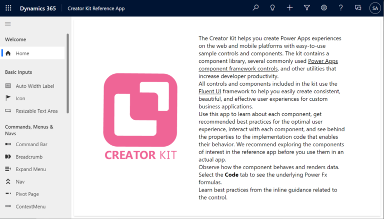 Getting Started with the Creator Kit for Power Apps - Carl de Souza