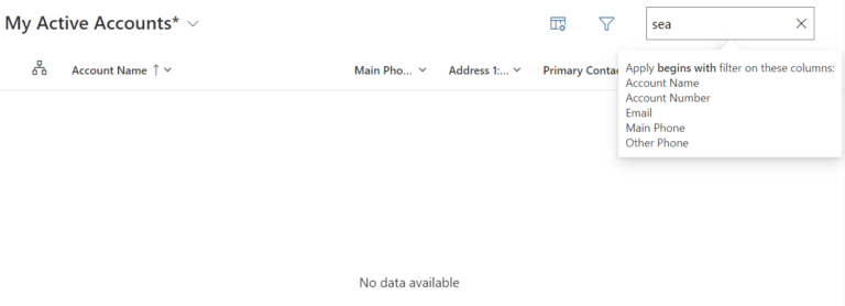 Adding Search Fields to Dynamics 365 Views and Advanced Contact Lookup ...
